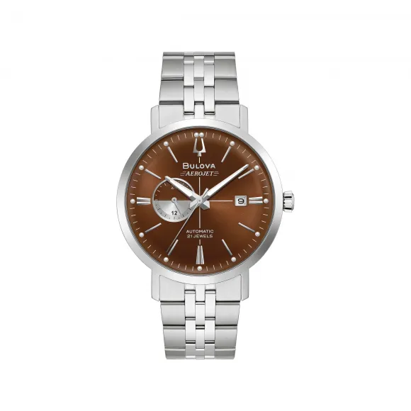 宝路华/Bulova Classic Automatic 系列 41 mm 不锈钢 自动机械机芯 男表 96B375-小迈步海淘品牌官网