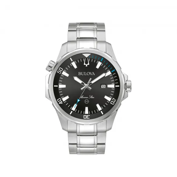 宝路华/Bulova 43 MM 不锈钢 石英机芯 手表 96B382-小迈步海淘品牌官网