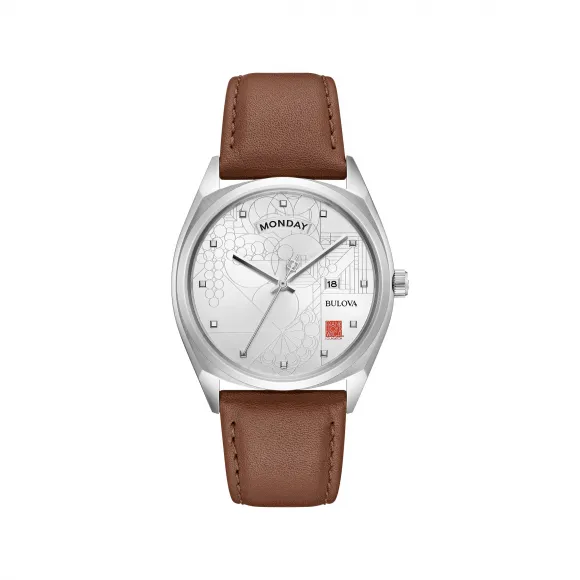 宝路华/Bulova 39 MM 不锈钢 石英机芯 手表 96C138-小迈步海淘品牌官网