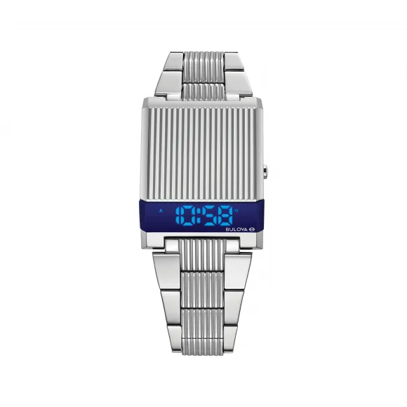 宝路华/Bulova Computron系列 38 mm 石英机芯 男表 96C139-小迈步海淘品牌官网