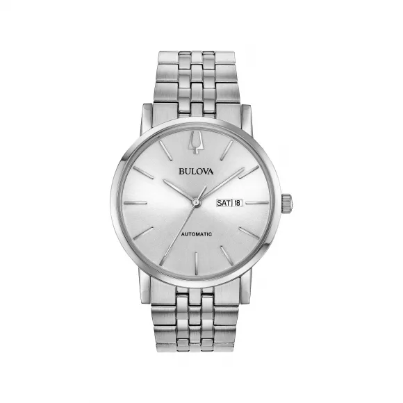 宝路华/Bulova Clipper系列 42.00 MM 不锈钢 自动机械机芯 男表 96C140-小迈步海淘品牌官网