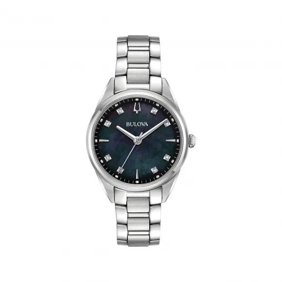 宝路华/Bulova Sutton系列 32.00 MM 不锈钢 石英机芯 女表 96P198-小迈步海淘品牌官网