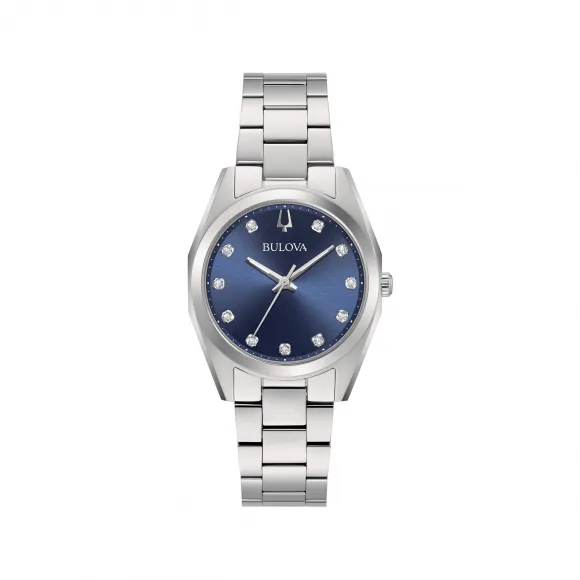 宝路华/Bulova Surveyor系列 31.00 MM 不锈钢 石英机芯 女表 96P229-小迈步海淘品牌官网