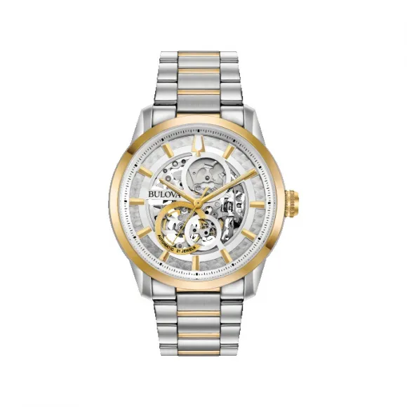 宝路华/Bulova Classic Automatic 系列 43 mm 自动机械机芯 男表 98A214-小迈步海淘品牌官网