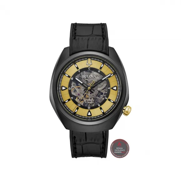 宝路华/Bulova 44.5 MM 不锈钢 自动机械机芯 手表 98A241-小迈步海淘品牌官网