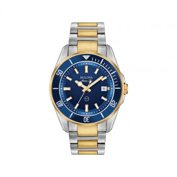 宝路华/Bulova Marine-Star系列 43.00 MM 不锈钢 石英机芯 男表 98B334-小迈步海淘品牌官网