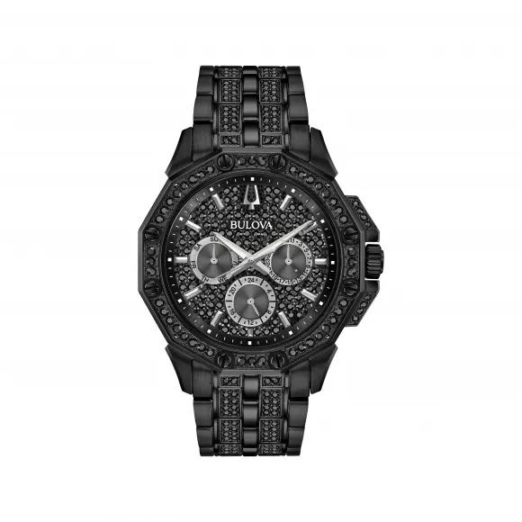 宝路华/Bulova 41.5 MM 不锈钢 石英机芯 手表 98C134-小迈步海淘品牌官网