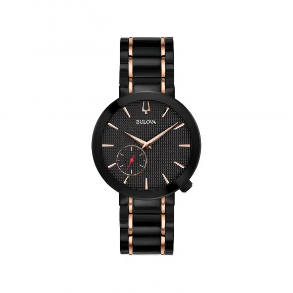 宝路华/Bulova 35 MM 不锈钢 石英机芯 手表 98L240-小迈步海淘品牌官网