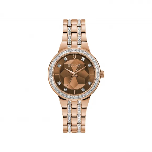 宝路华/Bulova 32.5 MM 不锈钢 石英机芯 手表 98L266-小迈步海淘品牌官网