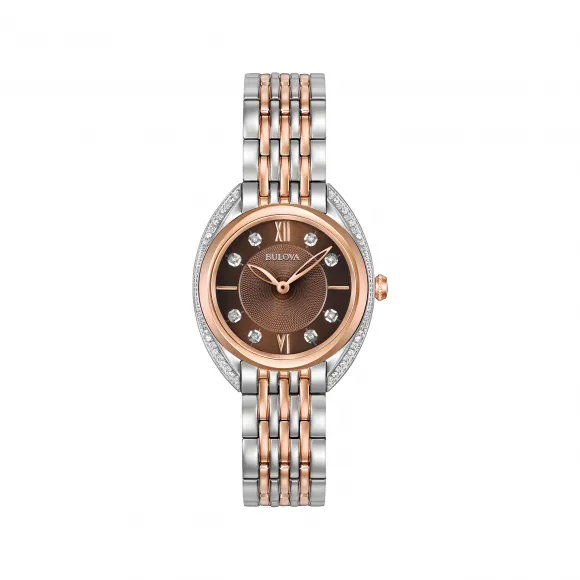 宝路华/Bulova 30 MM 不锈钢 石英机芯 手表 98R230-小迈步海淘品牌官网