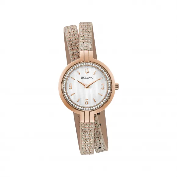 宝路华/Bulova 30 MM 不锈钢 石英机芯 手表 98R279-小迈步海淘品牌官网