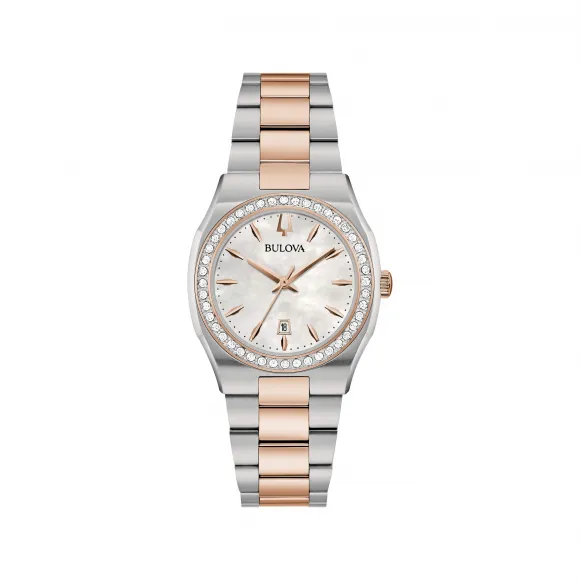 宝路华/Bulova Surveyor系列 31.00 MM 不锈钢 石英机芯 女表 98R283-小迈步海淘品牌官网