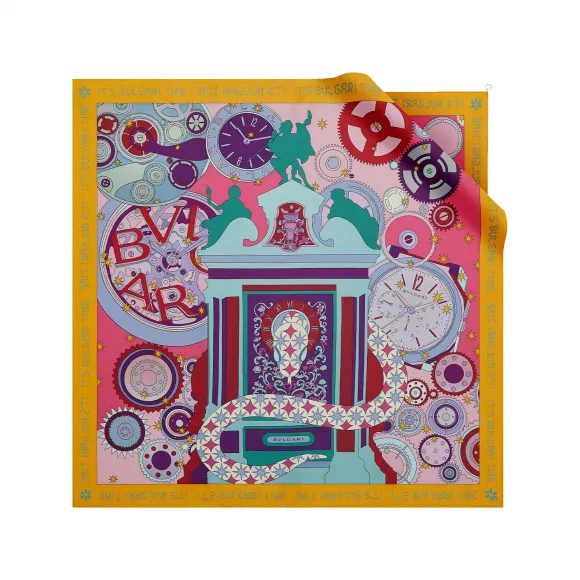 宝格丽/Bvlgari heritage系列 女士 围巾 245152 -小迈步海淘品牌官网