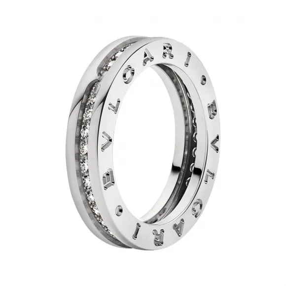 宝格丽/Bvlgari B.zero1系列 中性款 戒指 329352 AN850656-小迈步海淘品牌官网