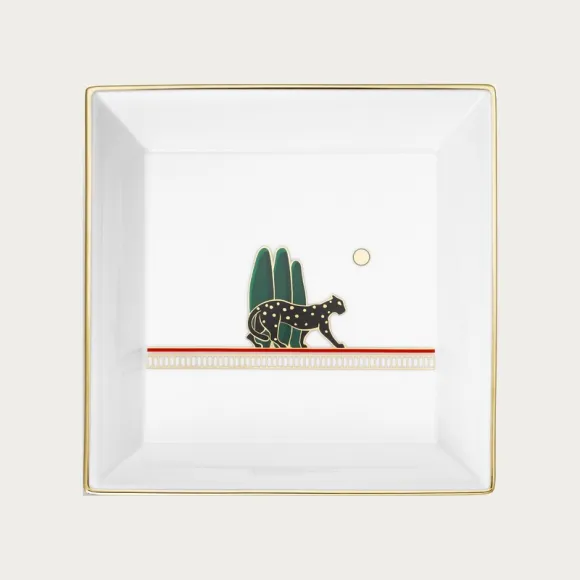 卡地亚/Cartier OG000405 Panthère de Cartier猎豹饰品托盘 中号款 陶瓷 -小迈步海淘品牌官网