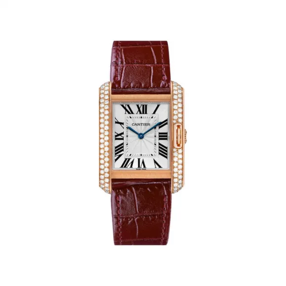 卡地亚/Cartier 坦克系列 石英机芯 女表 WT100029-小迈步海淘品牌官网