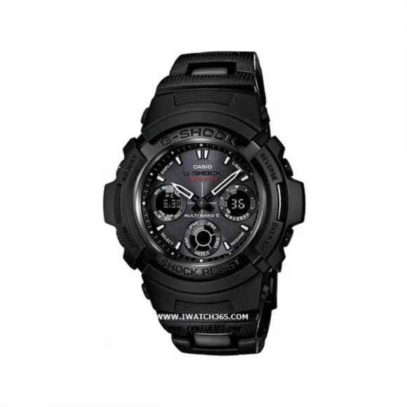 卡西欧/Casio G-SHOCK系列 石英机芯 男表 AWG-100BC-1C-小迈步海淘品牌官网