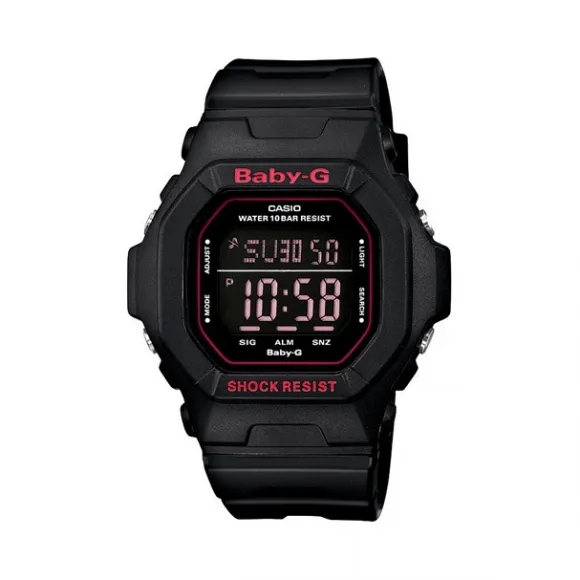 卡西欧/Casio Baby G 系列 石英机芯 女表 BG-5601-1B-小迈步海淘品牌官网