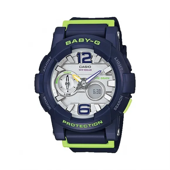 卡西欧/Casio Baby G 系列 石英机芯 女表 BGA-180-2B-小迈步海淘品牌官网