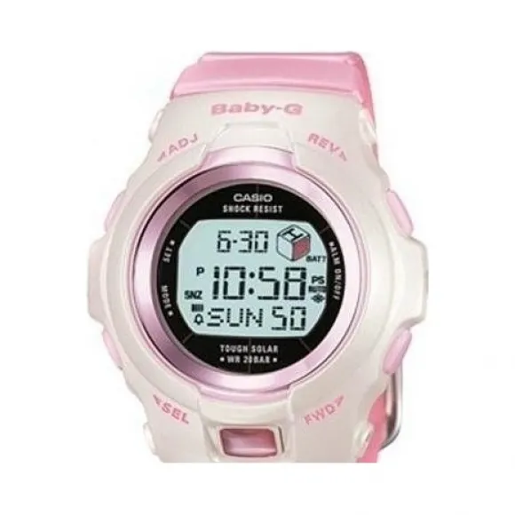 卡西欧/Casio Baby G 系列 石英机芯 女表 BGR-300PV-4D-小迈步海淘品牌官网