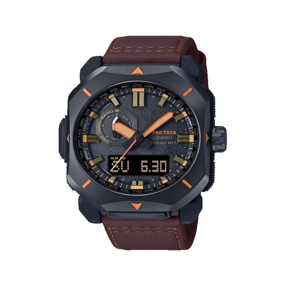 卡西欧/Casio PRO TREK Field Survivor系列 防水太阳能动力六局电波运动表款PRW-6900-小迈步海淘品牌官网