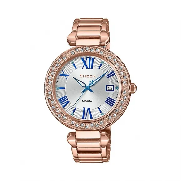 卡西欧/Casio SHE-4057PG-7A 三针手表 SHEEN-小迈步海淘品牌官网