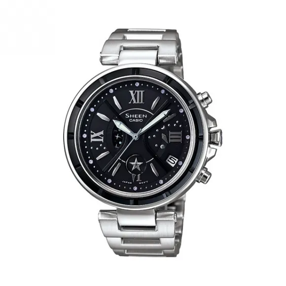 卡西欧/Casio Sheen 系列 石英机芯 女表 SHE-5515BD-1A-小迈步海淘品牌官网