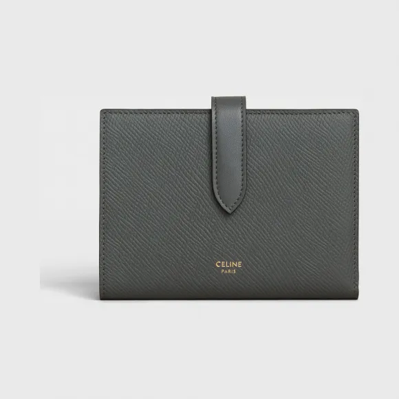 思琳/Celine 女士 中号粒面小牛皮饰带钱包 10B643BFP.10DC-小迈步海淘品牌官网