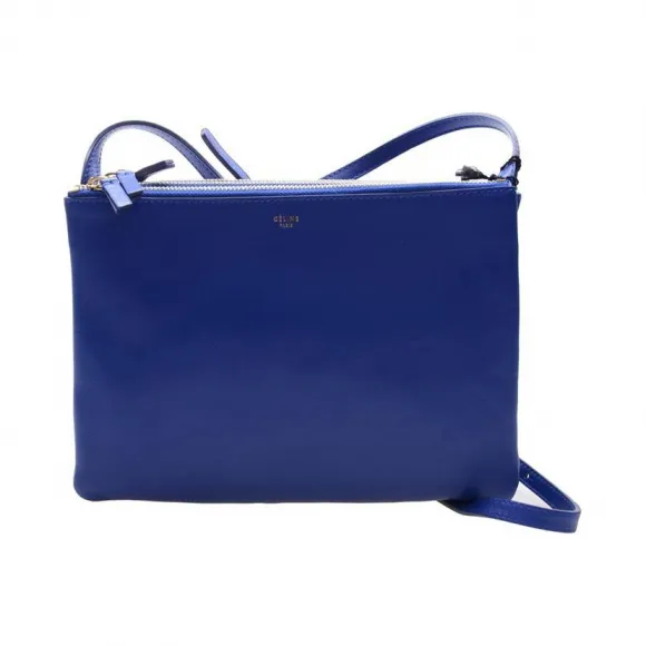 思琳/Celine 深蓝色 羊皮 手提包 171453ETA.07RB-小迈步海淘品牌官网