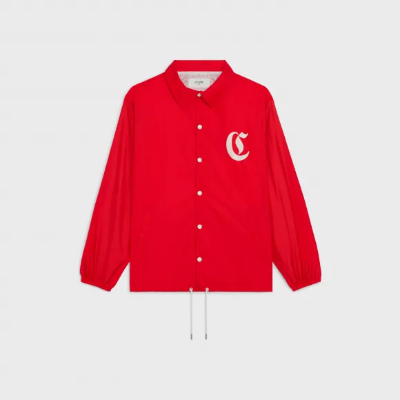 思琳/Celine CELINE字母标志锦纶夹克 2W544495M.27ED.44-小迈步海淘品牌官网