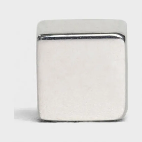 思琳/Celine 女士 CELINE Sentimental 白金方形耳钉 46P246GLW.37WI-小迈步海淘品牌官网