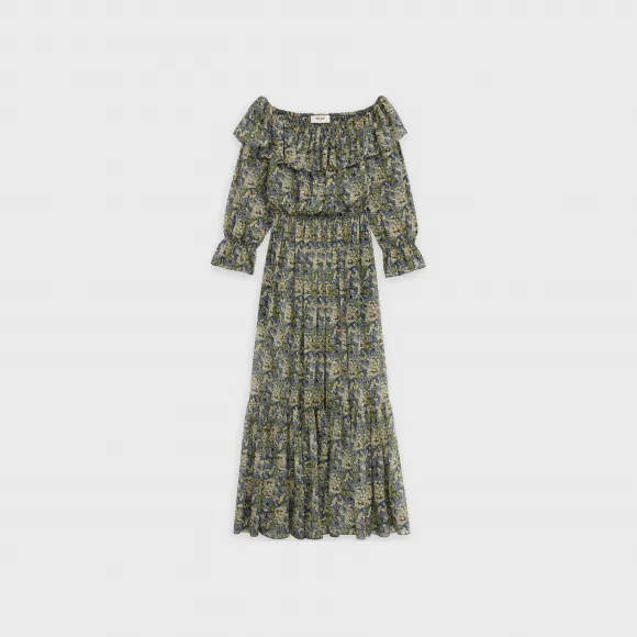 思琳/Celine CELINE Sentimental Line 黄色金镶绿宝石手镯 46P276GYE.37YG.TU-小迈步海淘品牌官网