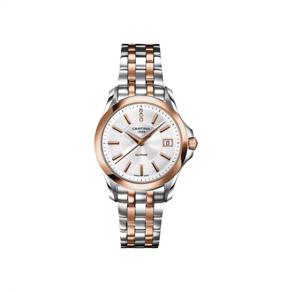 雪铁纳/Certina DS Prime 至尊系列 32.70 MM 带有 PVD 涂层的 316L 精钢 石英机芯 女表 C004.210 ...