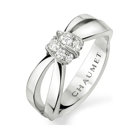 尚美/Chaumet Liens Séduction 结·缘 戒指 白金 - 083053-小迈步海淘品牌官网