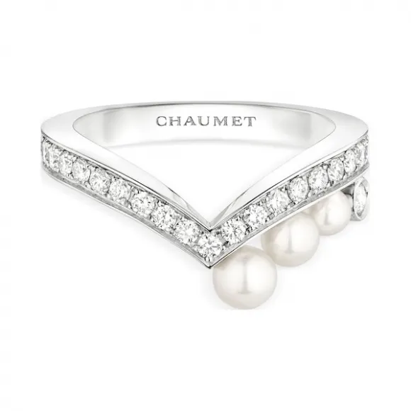 尚美/Chaumet Joséphine 约瑟芬系列 戒指 白金 - 083290-小迈步海淘品牌官网