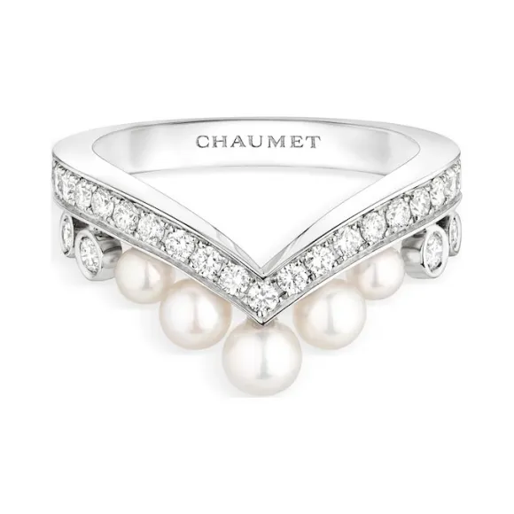 尚美/Chaumet Joséphine 约瑟芬系列 戒指 白金 - 083292-小迈步海淘品牌官网