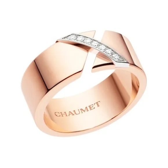 尚美/Chaumet Liens Evidence戒指 玫瑰金 - 085183-小迈步海淘品牌官网