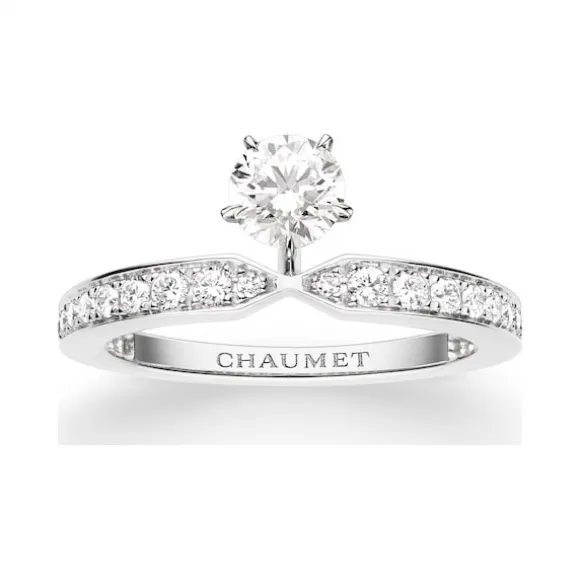 尚美/Chaumet Joséphine加冕·爱系列 隽永·恒心 冠冕钻戒 J83873-小迈步海淘品牌官网