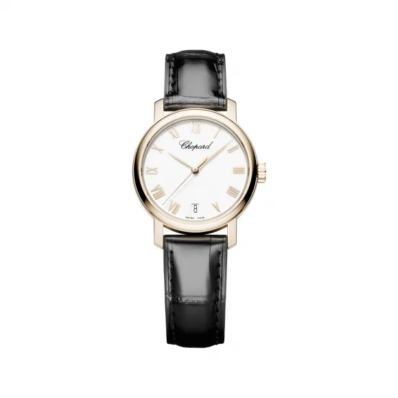 萧邦/Chopard Classic经典系列 自动机械机芯 18K玫瑰金 男表 124200-5001-小迈步海淘品牌官网