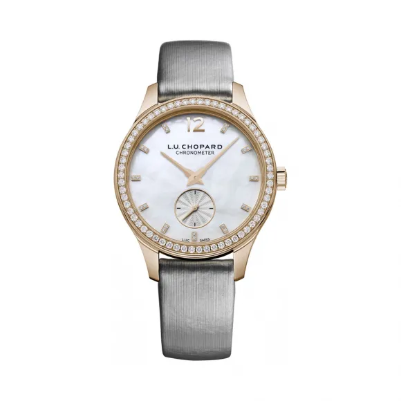 萧邦/Chopard L.U.C系列 自动机械机芯 18K玫瑰金 男表 131968-5001-小迈步海淘品牌官网