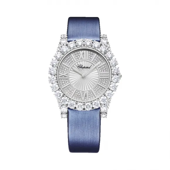 萧邦/Chopard Happy Diamonds系列 自动机械机芯 18K白金 女表 139419-1401-小迈步海淘品牌官网
