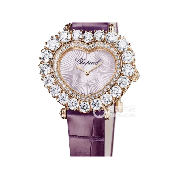 萧邦/Chopard L’HEURE DU DIAMANT 18k玫瑰金 女士 13A438-5000-小迈步海淘品牌官网