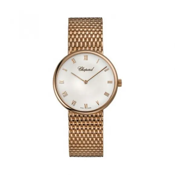 萧邦/Chopard 石英机芯 18k玫瑰金 女表 153613-5001-小迈步海淘品牌官网