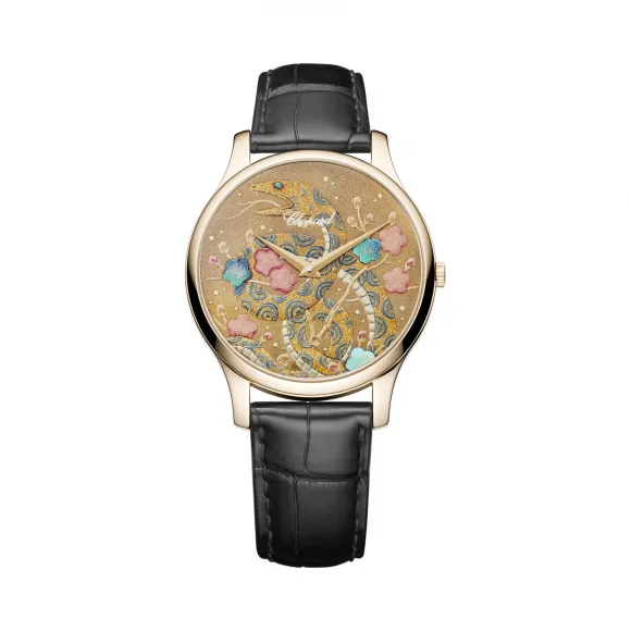 萧邦/Chopard L.U.C系列 自动机械机芯 18K玫瑰金 男表 161902-5051-小迈步海淘品牌官网