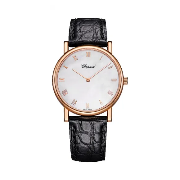 萧邦/Chopard Classique Homme 手动机械机芯 18k玫瑰金、精钢 男表 163154-5002-小迈步海淘品牌官网