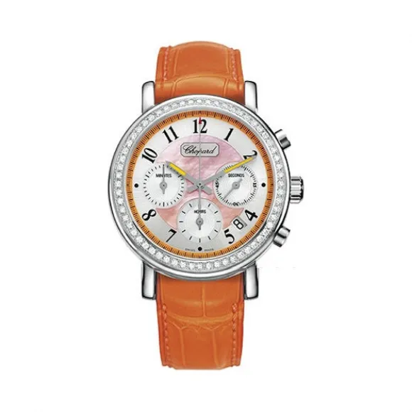 萧邦/Chopard 艾尔顿·约翰腕系列 自动机械机芯 18k白金-精钢镶钻 女表 178331-2003-小迈步海淘品牌官网