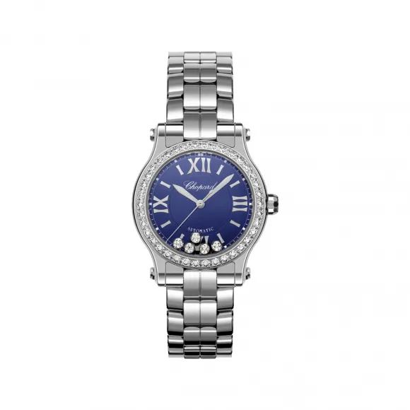 萧邦/Chopard Happy Sport 30 MM 不锈钢 自动机械机芯 女表 278573-3009-小迈步海淘品牌官网