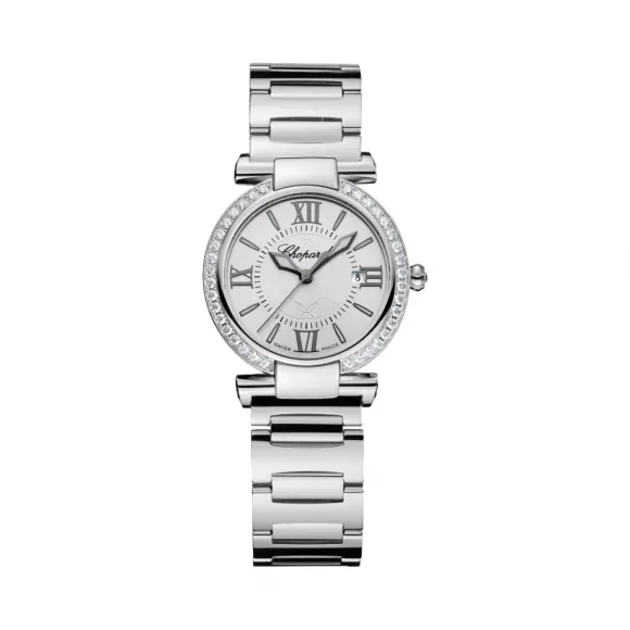 萧邦/Chopard Imperiale系列 石英机芯 精钢镶钻 女表 388541-3004-小迈步海淘品牌官网