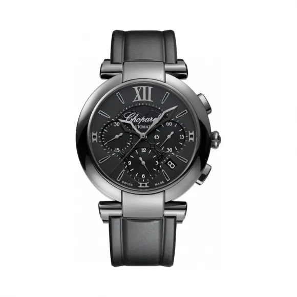 萧邦/Chopard Imperiale系列 自动机械机芯 不锈钢，DLC涂层 女表 388549-3007-小迈步海淘品牌官网