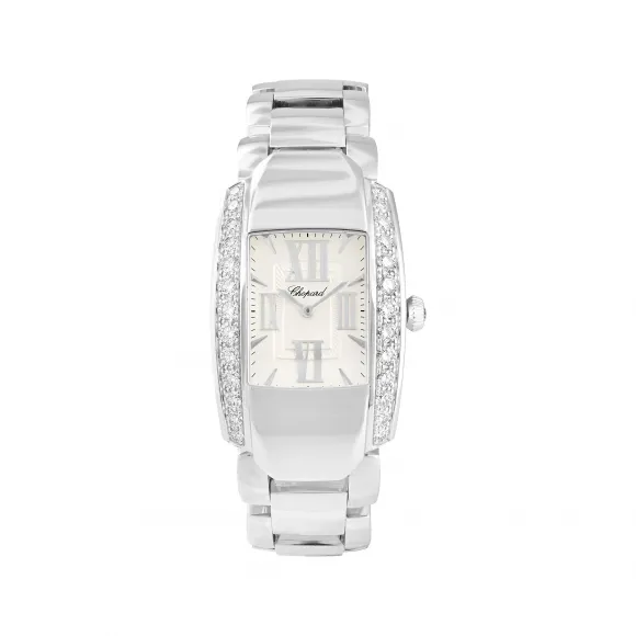 萧邦/Chopard La Strada 26.1MM x 44.8MM 白金 石英机芯 419398-1001-小迈步海淘品牌官网